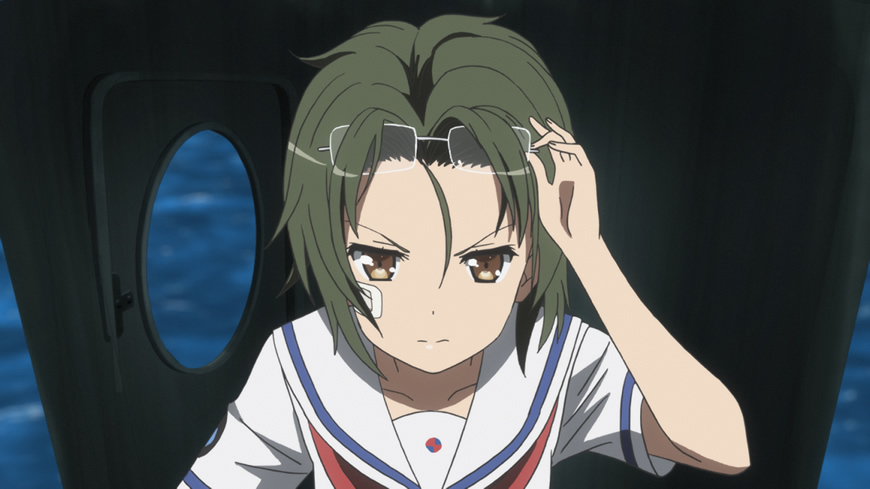 【閒聊】HAIFURI《ハイスクール・フリート》#02「追撃されてピンチ！」 @高校艦隊 High School Fleet（原名 ...