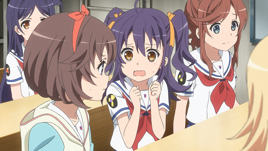 【動畫】HAIFURI《ハイスクール・フリート》#4 「乙女のピンチ！」 @高校艦隊 High School Fleet（原名：HAIFURI ...